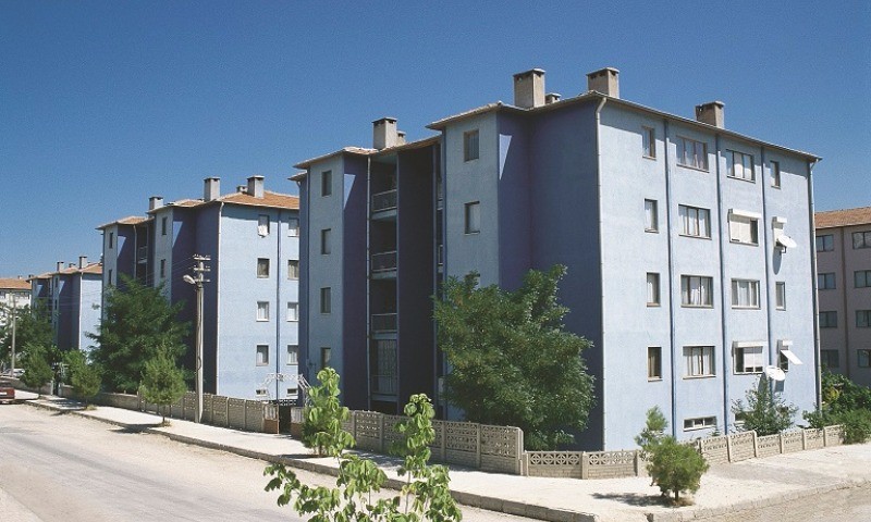 Afyonkarahisar Dinar 400 Daireli Afet Konutu ve 32 İş Yeri İnşaatı